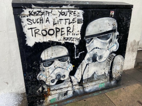 Solve Trooper Telecom jigsaw puzzle online with 108 pieces