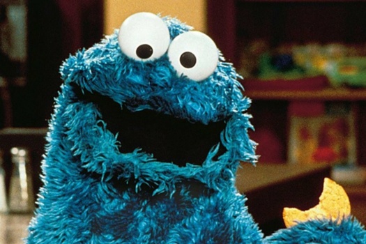 Solve Krümelmonster jigsaw puzzle online with 400 pieces